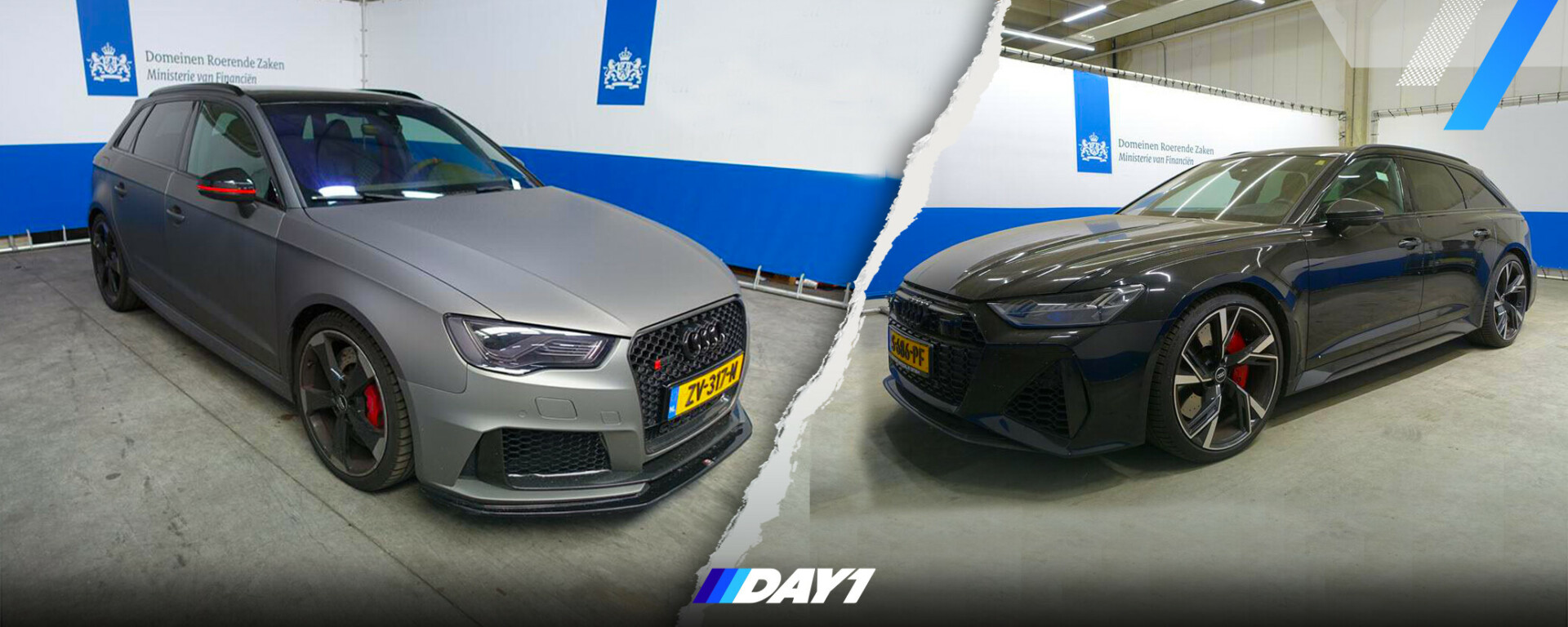 Deze 2 Audi RS beukers scoor je voor een zacht prijsje bij de Domeinen ...